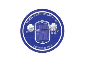 OFFICIAL EMBLEM DECAL – Model A Restorers Club