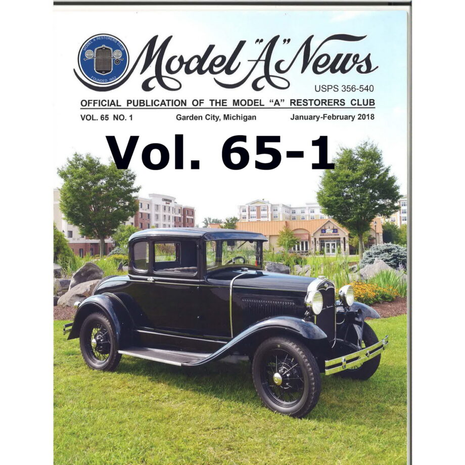 Model A News Back Issues – Model A Restorers Club